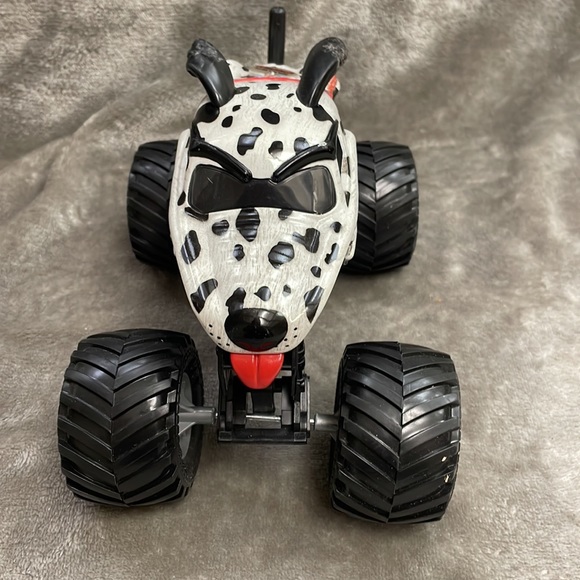 Monster Jam | Toys | Monster Jam Monster Mutt Dalmatian Truck Large Hot ...